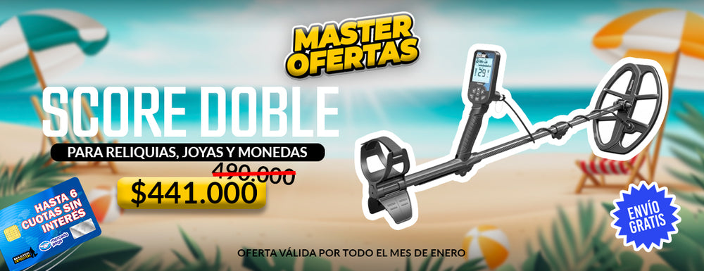 Venta de Detectores de Metales en Chile al Mejor Precio y Envío Gratis – Master Detector Chile