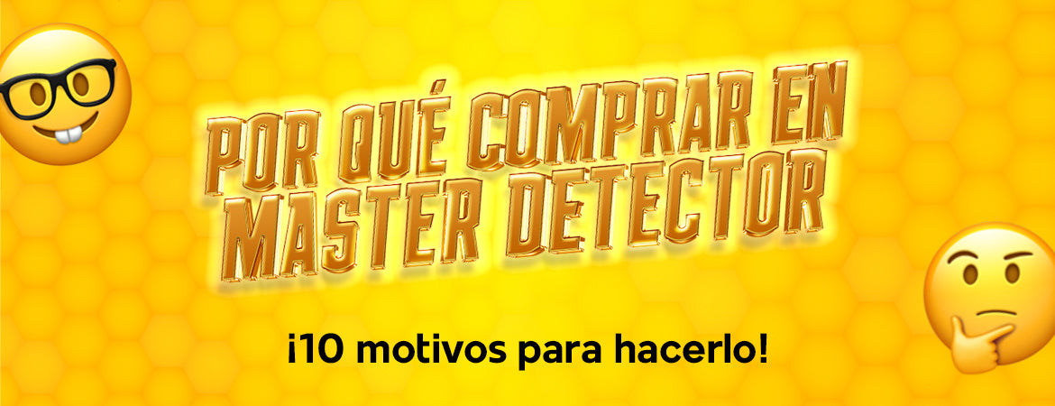 Venta de Detectores de Metales en Chile al Mejor Precio y Envío Gratis – Master Detector Chile