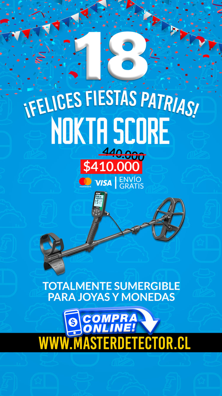 Venta de Detectores de Metales en Chile al Mejor Precio y Envío Gratis – Master Detector Chile